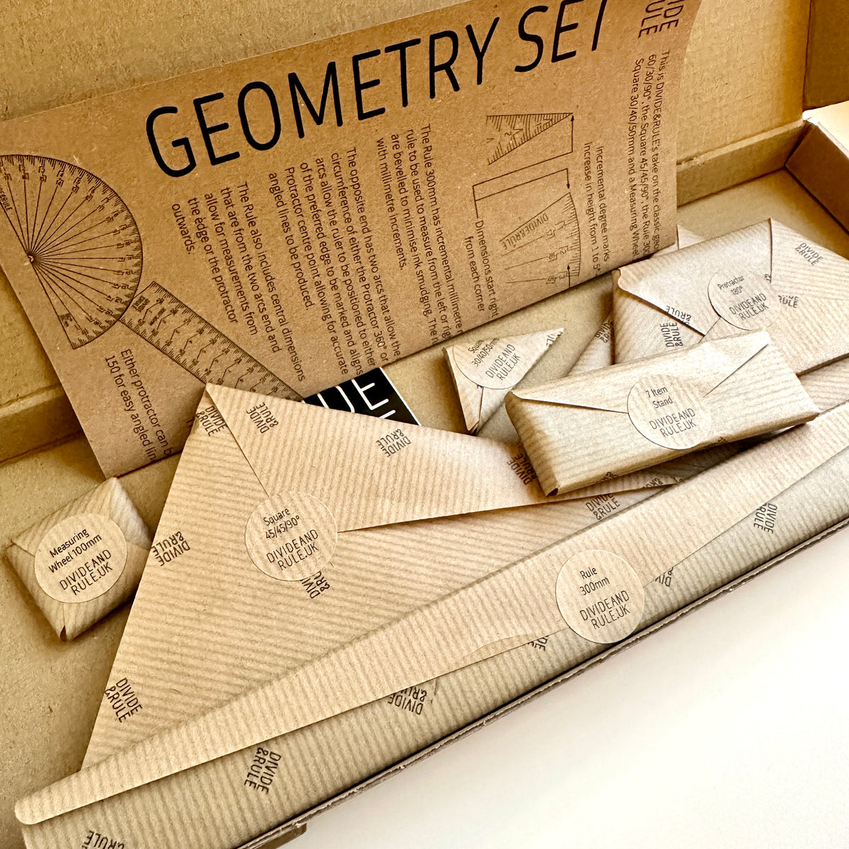 Divide & Rule Geometry Set – Meticulous Ink