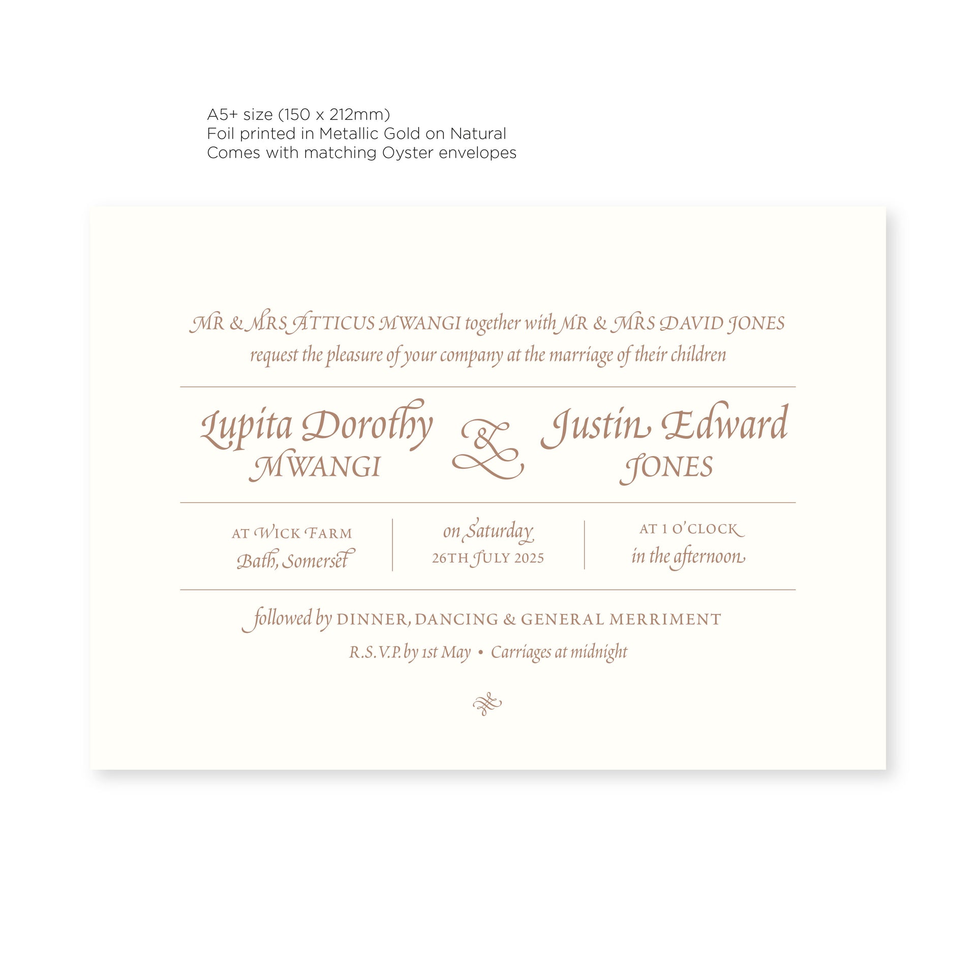 Renaissance Wedding Invitation Format Wedding Invitation Design The