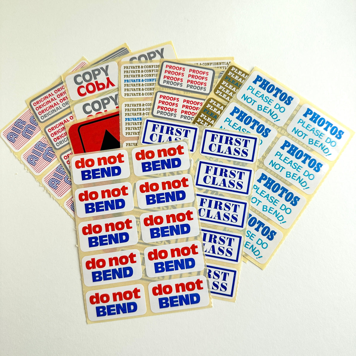 Vintage Stickers Pack of 10 – Meticulous Ink