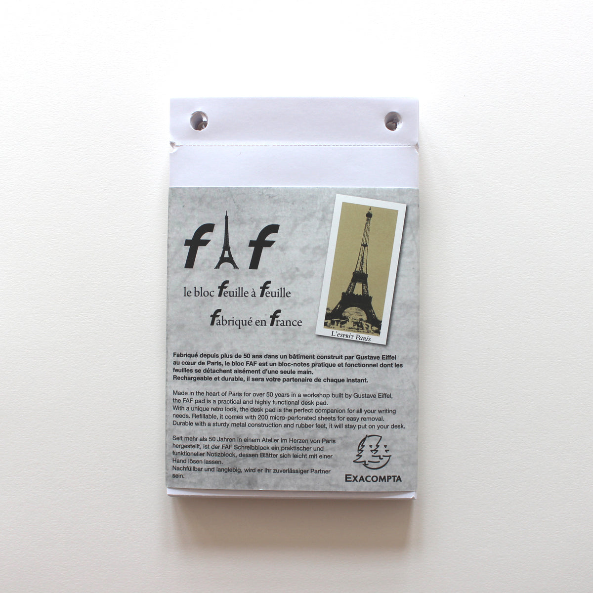 FAF pad refills - Plain Paper – Meticulous Ink