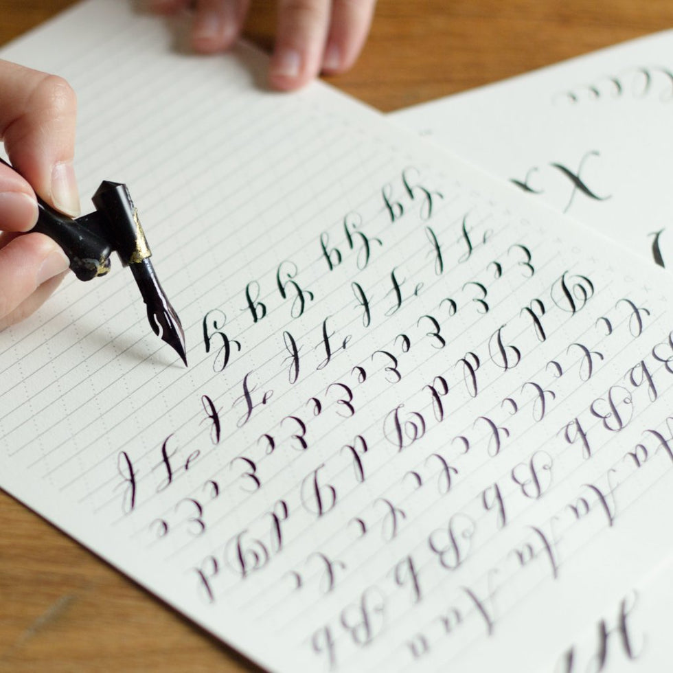 Calligraphy Practice Pad – Meticulous Ink